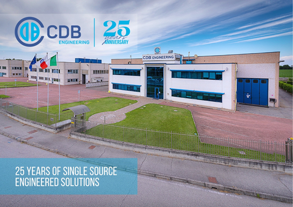 25 YEARS OF EXCELLENCE – CDB ENGINEERING SPA
