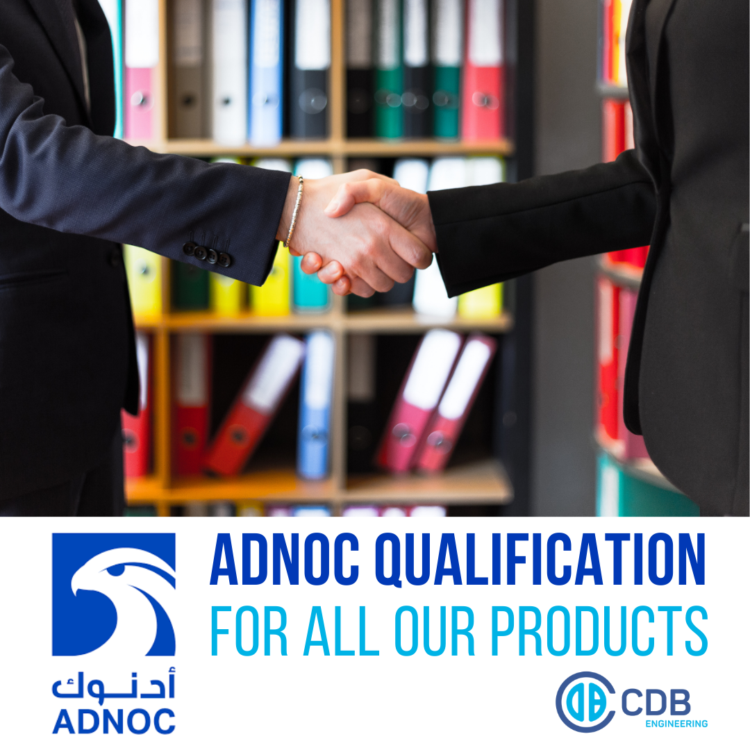 ADNOC Qualification for Plug Valves – CDB ENGINEERING SPA
